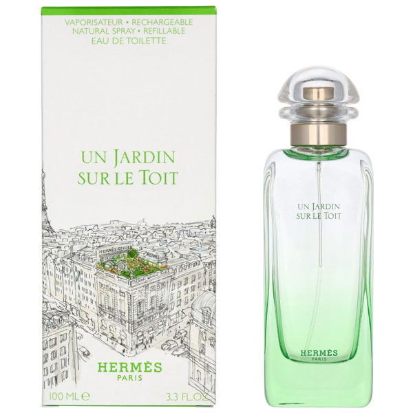 送料無料  エルメス 屋根の上の庭 EDT オードトワレ SP 100ml 香水 HERMES