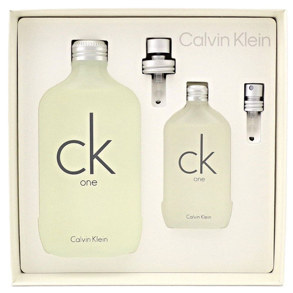 送料無料  カルバンクライン CK−ONE (シーケー ワン) EDT オードトワレ 200ml /50ml コフレ セット 香水