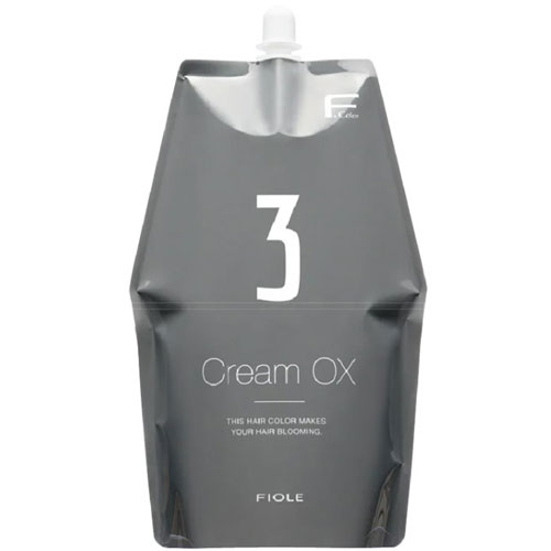 送料無料  6本セット 【ケース販売】 フィヨーレ クリーム OX 3% 2000ml FIOLE