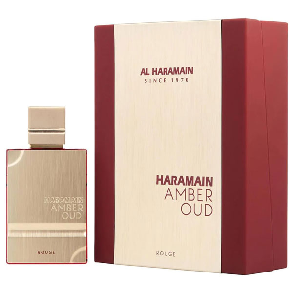 送料無料  アルハラメイン アンバー ウード ルージュ EDP オードパルファム SP 60ml 香水 AL HARAMAIN