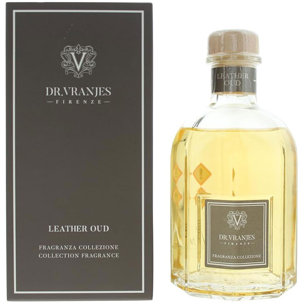 送料無料  ドットール・ヴラニエス ルームフレグランス レザーウード （LEATHER OUD） ディフューザー 250ml リード付き