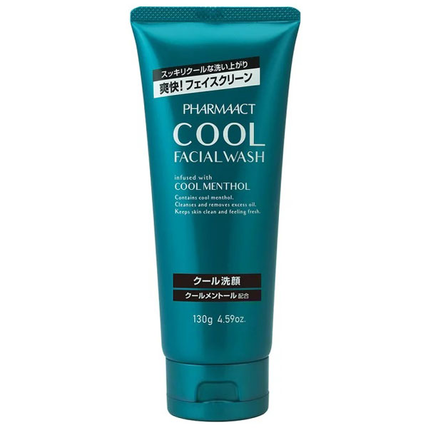 送料無料  熊野油脂 ファーマアクト クール洗顔フォーム 130g 48本セット 【ケース販売】