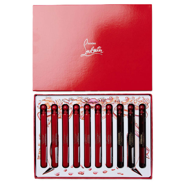 送料無料  クリスチャン ルブタン セントライブラリー オードゥパルファン 4ml×10本 ミニチュア セット 【ミニ香水】