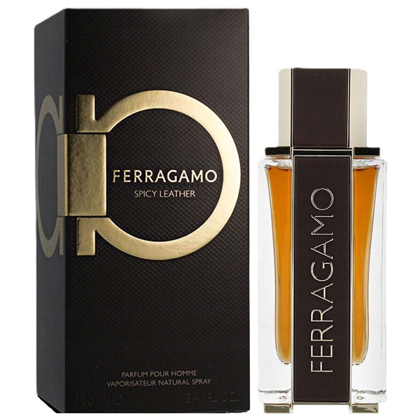 送料無料  フェラガモ スパイシーレザー パルファム プールオム SP 100ml 香水 FERRAGAMO