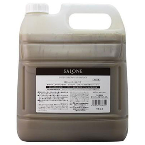 送料無料  パシフィック プロダクツ サローネ スーパーブラウン シャンプー レフィル 4000ml