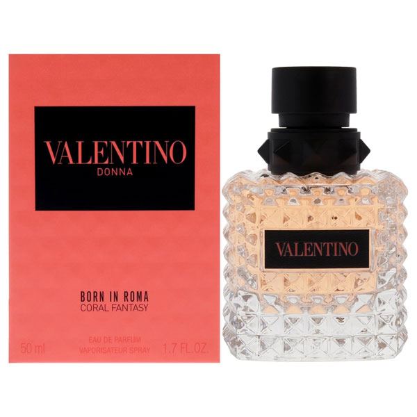 送料無料  ヴァレンティノ ドンナ ボーン イン ローマ コーラル ファンタジー EDP オードパルファム SP 50ml 香水 VALENTINO