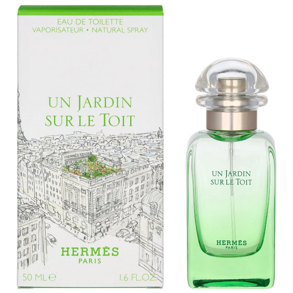 送料無料  【訳あり】 エルメス 屋根の上の庭 EDT オードトワレ SP 50ml 【箱不良】 香水 HERMES