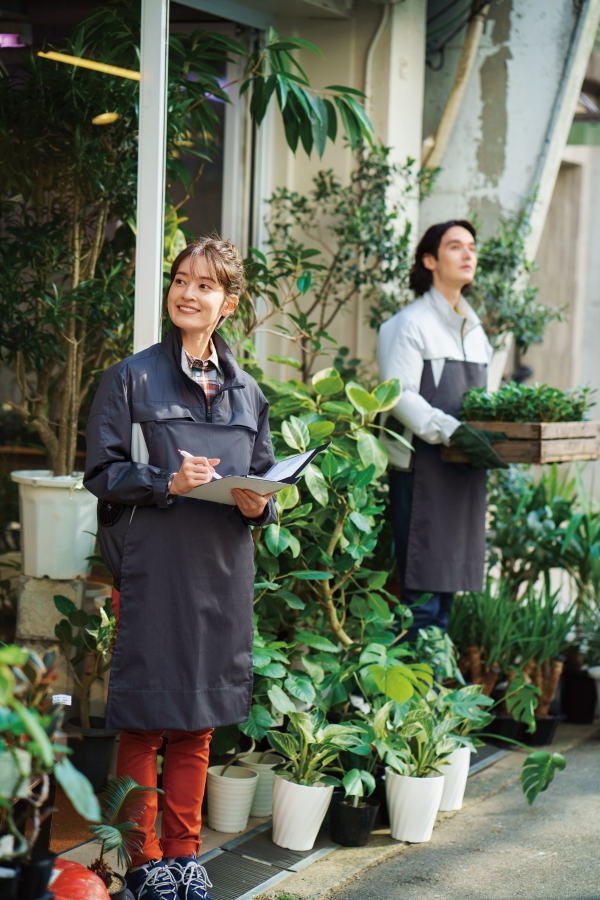 メーカー直送・代引不可】【空調服】 長袖ブルゾン(エプロン付)(ウェア