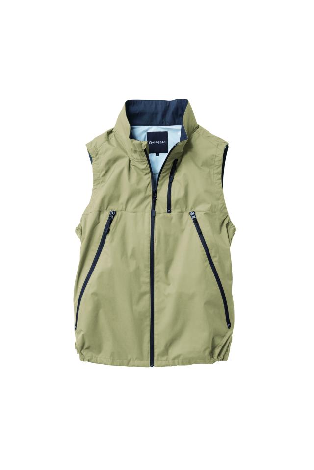 【メーカー直送・代引不可】【空調服】　ベスト(ウェアのみ) ベージュ LL [AR22001B30S4]