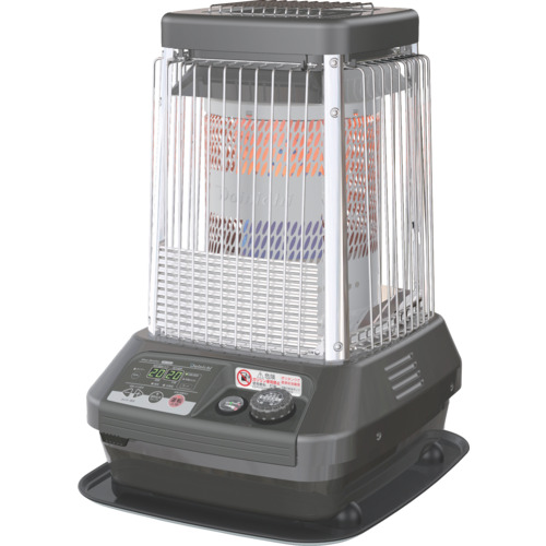 (直送品 代引不可)  ダイニチ 業務用石油ストーブ ブルーヒーター 対流型 FM-19N3-H メタリックグレー (690-6256)　[FM19N3H]　【寒さ対策/ストーブ/暖房器具】