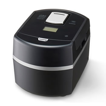 アイリスオーヤマ【瞬熱真空釜】5.5合 IHジャー炊飯器 RC-IF50-B（ブラック）★【かまど炊きの味を再現】