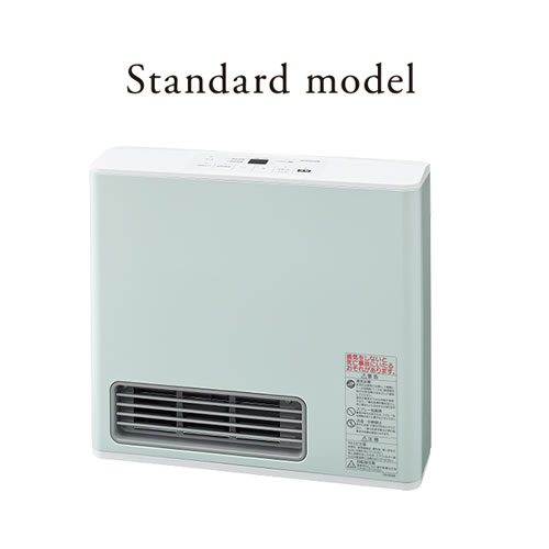 大阪ガス【暖房】ガスファンヒーター 都市ガス ※ガスコード別売 木造〜7畳 コンクリート〜9畳 ミント 140-5912-13A