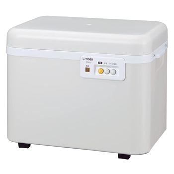 タイガー【TIGER】2升 餅つき機 「むす・つく・こねる」 1台3役 力じまん ミルキーホワイト SMG-A361-WL★【もちつき器】