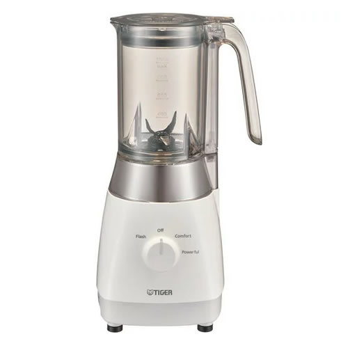 タイガー【ブラックチタンコート6枚刃】ミキサー 1000mL シルキーホワイト SKT-G100WS【シルキーホワイト】