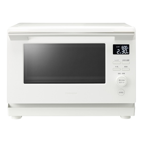 東芝【TOSHIBA】単機能レンジ 23L ミルキーホワイト プレミアムモデル 1000W ワイド＆フラット庫内 ER-S10A-W【お手入れラクラク】