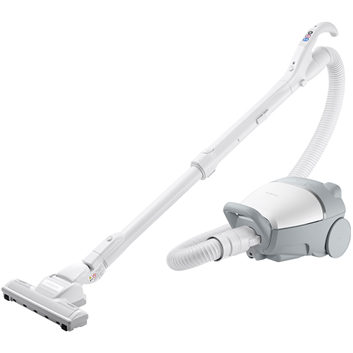 日立【HITACHI】紙パック式クリーナー かるパック ホワイト コード式 CV-KV70M-W【小型・軽量ボディ＆強烈パワー】