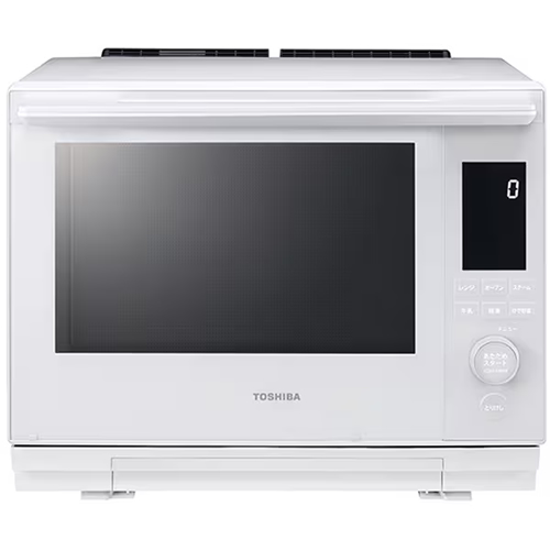 東芝【TOSHIBA】30L 過熱水蒸気オーブンレンジ グランホワイト 石窯ドーム スチームオーブンレンジ ER-D3000B-W【スタンダードモデル】