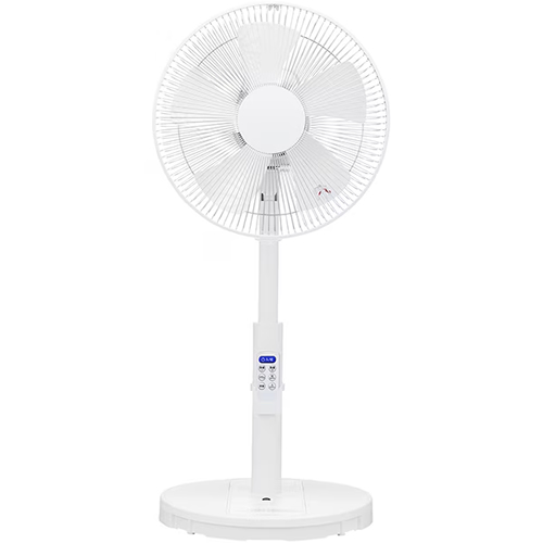 ユアサ【YUASA】リビング扇風機 ホワイト タッチストップセンサー DCモーター リモコン付き YT-DS3431GFR-W【ユアサプライムス】