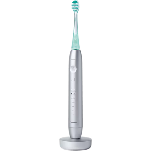 パナソニック【Panasonic】ドルツプレミアム W音波振動ハブラシ スマート シルバー 電動歯ブラシ Doltz PREMIUM EW-DT88-S【オーラルケア 最上位モデル】