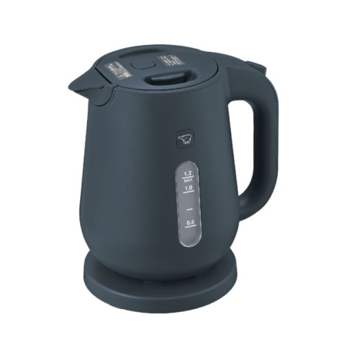 象印【キッチン家電】電気ケトル 1.2L ソフトブラック CK-VB12-BM【6つの安全設計】大容量タイプ