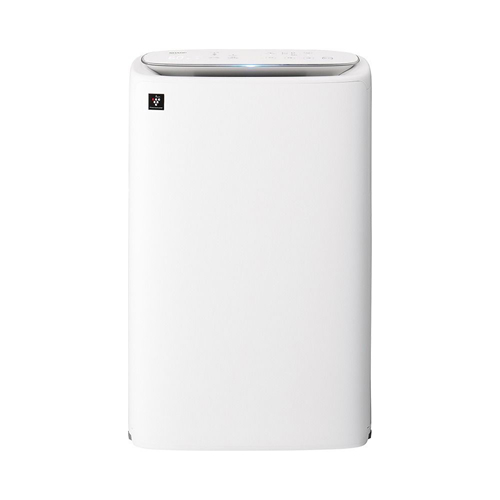 シャープ【SHARP】加湿空気清浄機 ホワイト系 空清〜23畳 加湿空清〜16畳 プラズマクラスター25000 KI-US50-W【薄型スリムモデル】