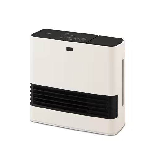 アイリスオーヤマ【IRIS】大風量加湿セラミックファンヒーター ホワイト 人感センサー搭載 ACHHM12A-W【温度調節2段階】