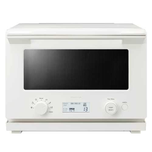 東芝【TOSHIBA】20L オーブンレンジ ミルキーホワイト フラット庫内 リベイクオーブンレンジ ER-RB10B-W【電子レンジ】