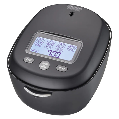 タイガー【TIGER】5.5合炊き 土鍋圧力IHジャー炊飯器 ストーンブラック 炊きたて 土鍋ご泡火炊き JRX-S100-KS【本土鍋釜】