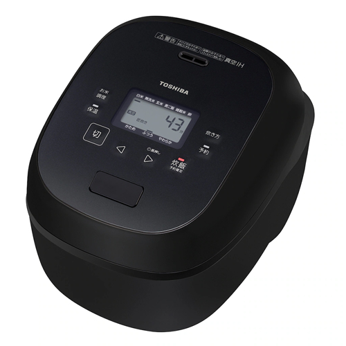 東芝【TOSHIBA】1升炊き 真空IHジャー炊飯器 グランブラック 炎匠炊き ベーシックタイプ RC-18RXA-K【銅かまど丸釜】