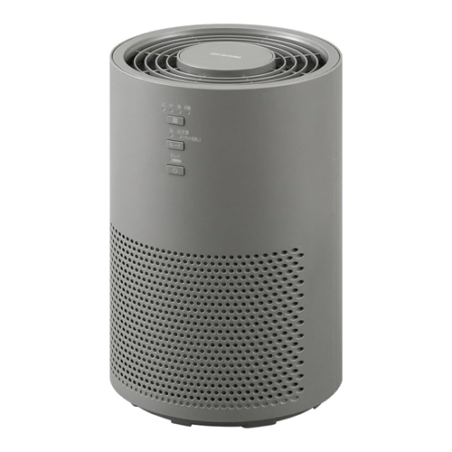 アイリスオーヤマ【IRIS】空気清浄機 〜10畳 グレー コンパクトサイズ AAP-S20C-H【風量3段階】