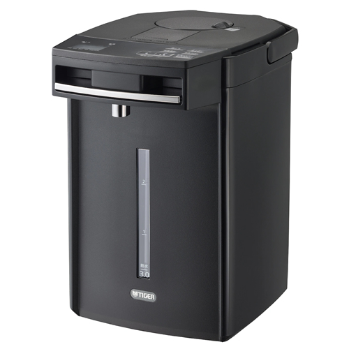 タイガー【TIGER】3.0L 蒸気レスVE電気まほうびん アーバンブラック とく子さん 電気ポット PIM-H300-KE【お湯計量機能】
