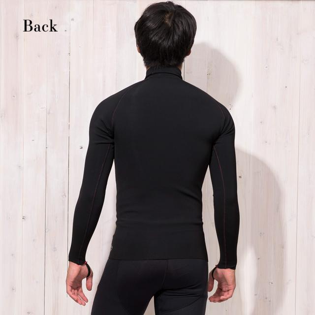 FELLOW ウェットスーツ用 保温インナー 長袖 ヒートマックス メンズ 日本規格 裏起毛 0.5mm