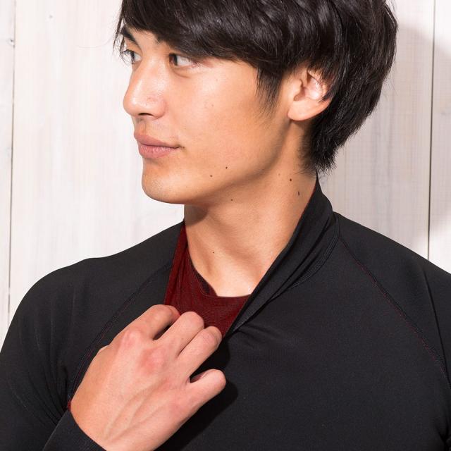 FELLOW ウェットスーツ用 保温インナー 長袖 ヒートマックス メンズ 日本規格 裏起毛 0.5mm