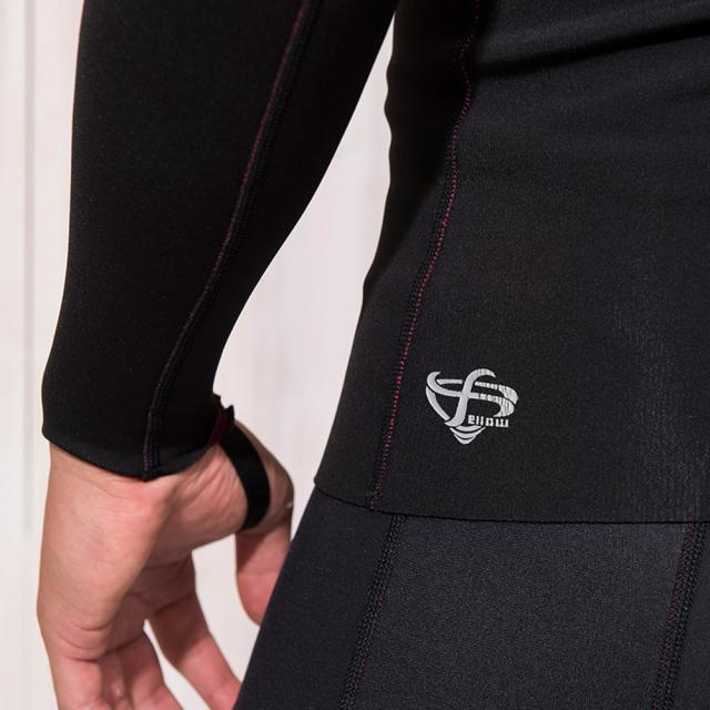 FELLOW ウェットスーツ用 保温インナー 長袖 ヒートマックス メンズ 日本規格 裏起毛 0.5mm