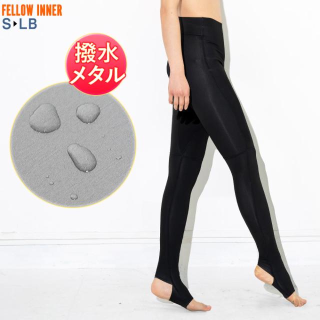 ウェットスーツ用保温インナー ロングパンツ レディース ハイウエスト メタルスキン FELLOW
