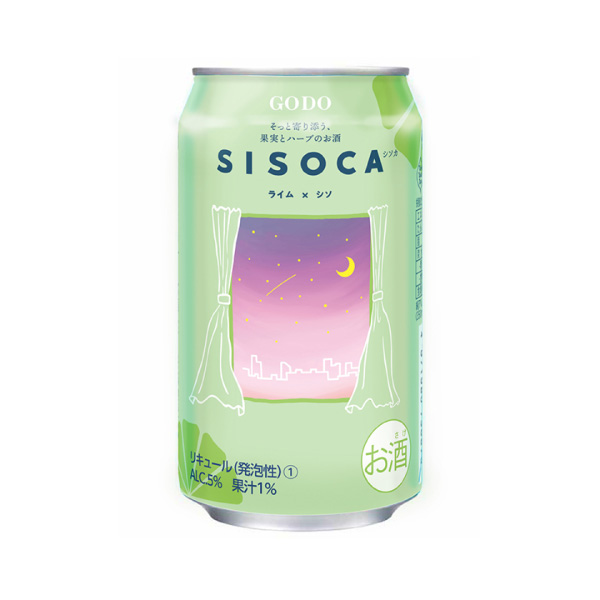 送料無料 SISOCA ライム?シソ 5% 350ml×24本 1ケース 合同酒精 チューハイ シソカの通販はau PAY マーケット ...