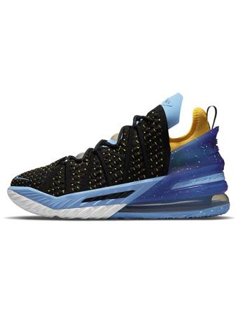 バスケットシューズ バッシュ   ナイキ Nike Lebron 18  Minneapolis Lakers Black/G