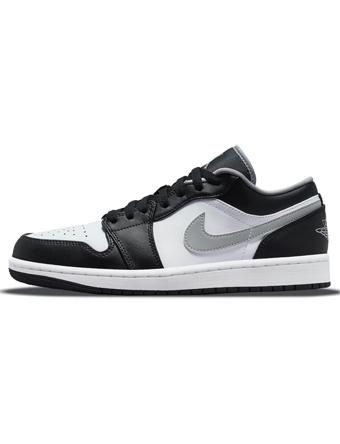 バスケットシューズ バッシュ スニーカー   ジョーダン Jordan Air Jordan 1 Low Blk/Wht/M.
