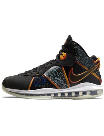 バスケットシューズ バッシュ スニーカー   ナイキ Nike Lebron 8 QS 