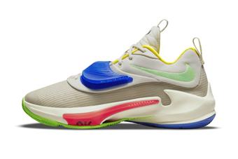 バスケットシューズ バッシュ  フリーク　ヤニス  ナイキ Nike Zoom Freak 3 Gry/Multi