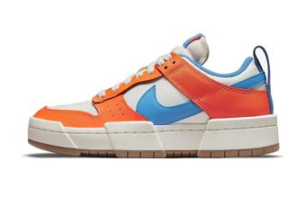 シューズ スニーカー   ナイキ Nike WMS Dunk Low Disrupt W LightBlu/Org   ストリー