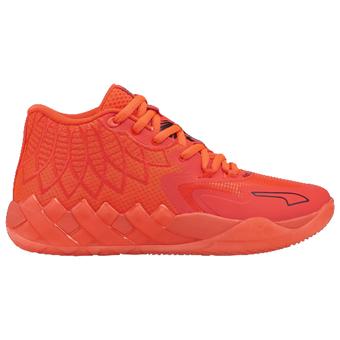 バスケットシューズ バッシュ  ラメロボール  プーマ Puma MB.01 Orange