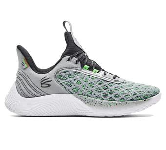 バスケットシューズ バッシュ   アンダーアーマー UnderArmour Curry 9 Mod Gray / Jet Gr