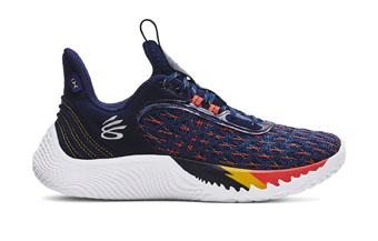 バスケットシューズ バッシュ   アンダーアーマー UnderArmour Curry 9 Navy/Org/White