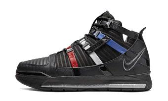 バスケットシューズ バッシュ   ナイキ Nike Zoom Lebron 3 QS Black/U.Red