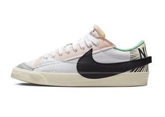 バスケットシューズ バッシュ スニーカー  マイティスウォシャーズ  ナイキ Nike Blazer Low '77 Jumb