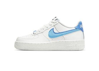 シューズ スニーカー   ナイキ Nike Air Force 1 Low  LV8 GS GS Sail//U.Bl