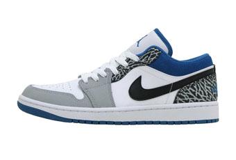 バスケットシューズ バッシュ スニーカー   ジョーダン Jordan Air Jordan 1 Low SE WHITE/