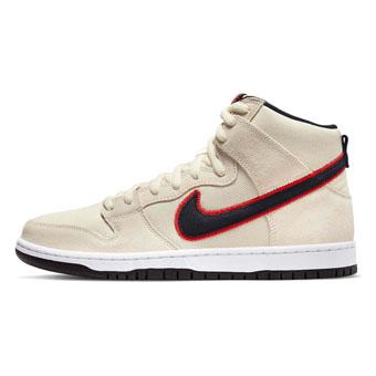 シューズ スニーカー   ナイキ Nike SB Dunk High Pro PRM  Coconut Milk/Black