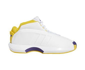 バスケットシューズ バッシュ   アデイダス Adidas Crazy 1 Playoff White/Yellow